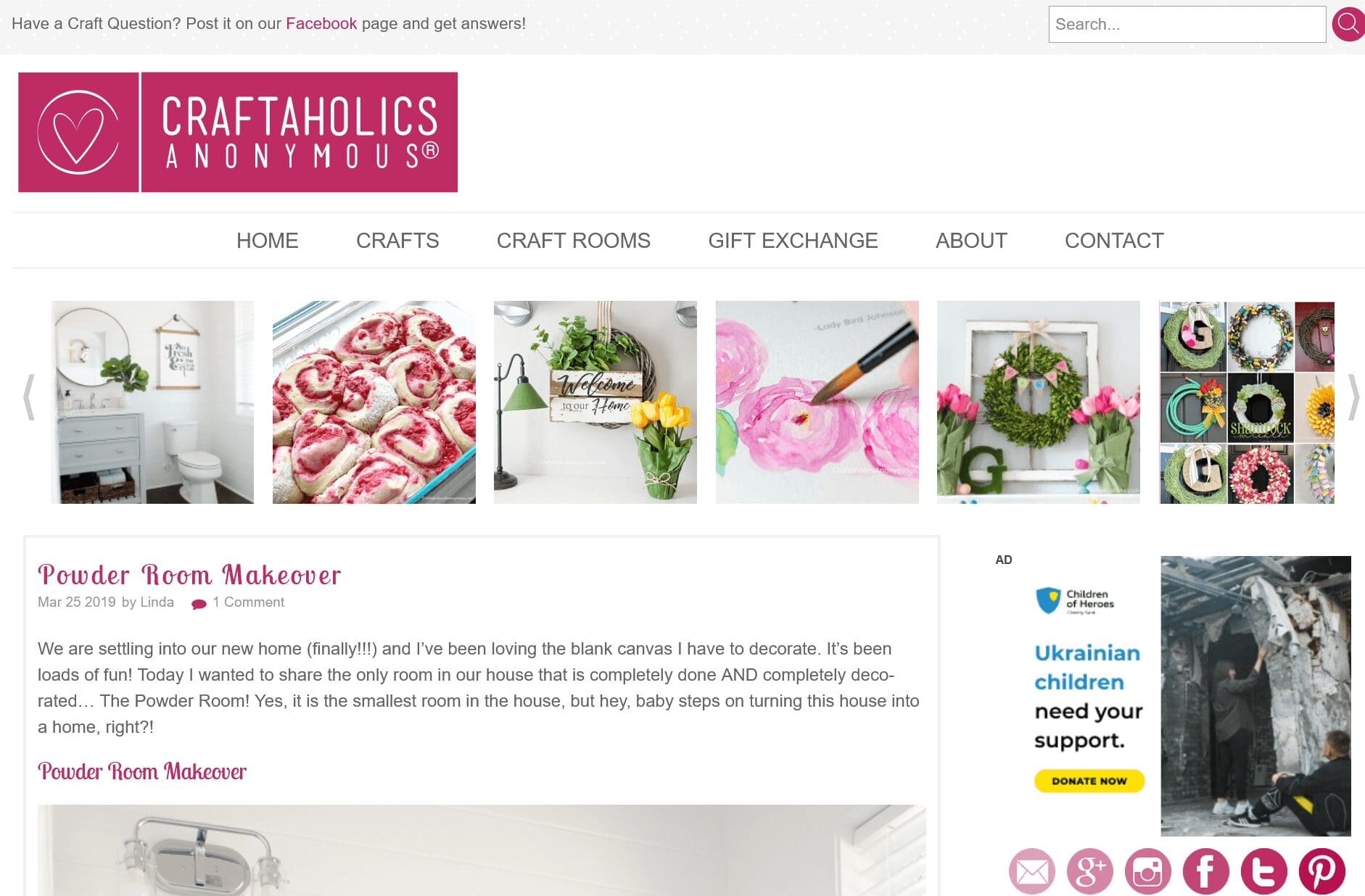 Best Craft Blog Examples - Blogging Guide