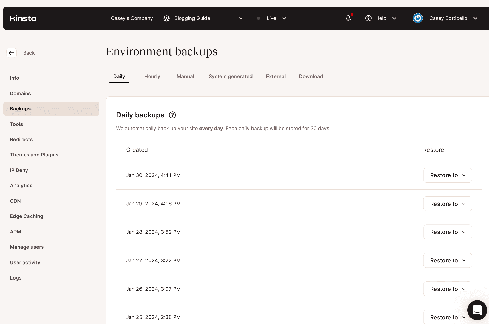 Kinsta Review: My Experience Using Kinsta - Blogging Guide